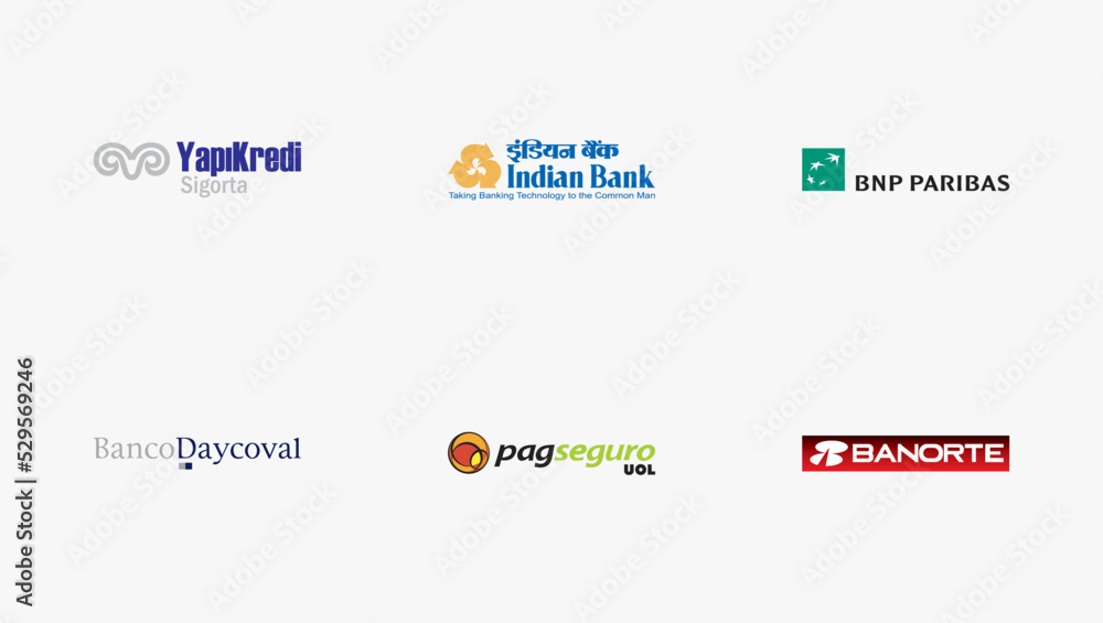 Indian Bank Logos Vector