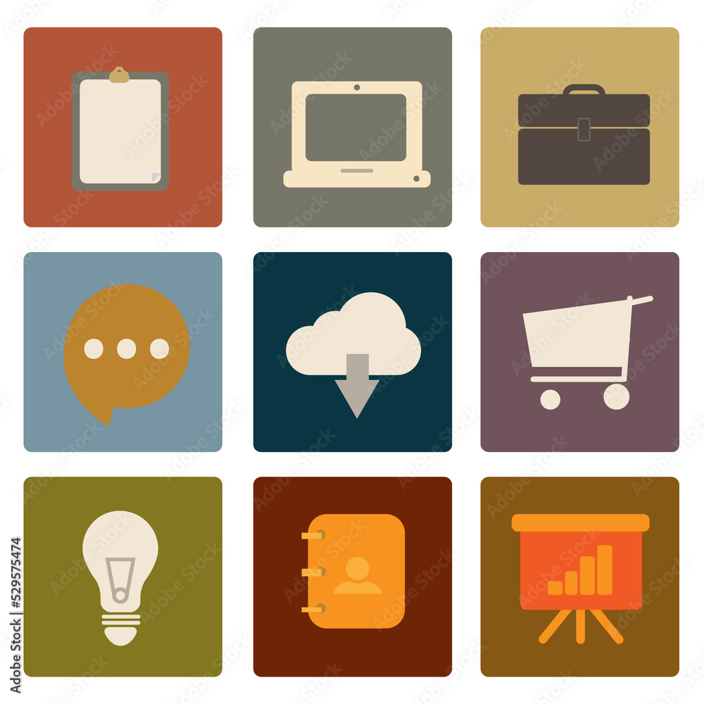 Logo, icon and emoji or sign for business, social media and an app on a ...