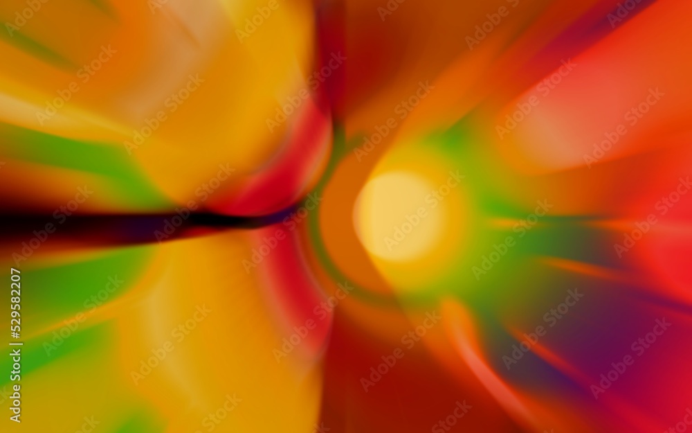 Futuristic and modern light refraction illustration background. Lens ...