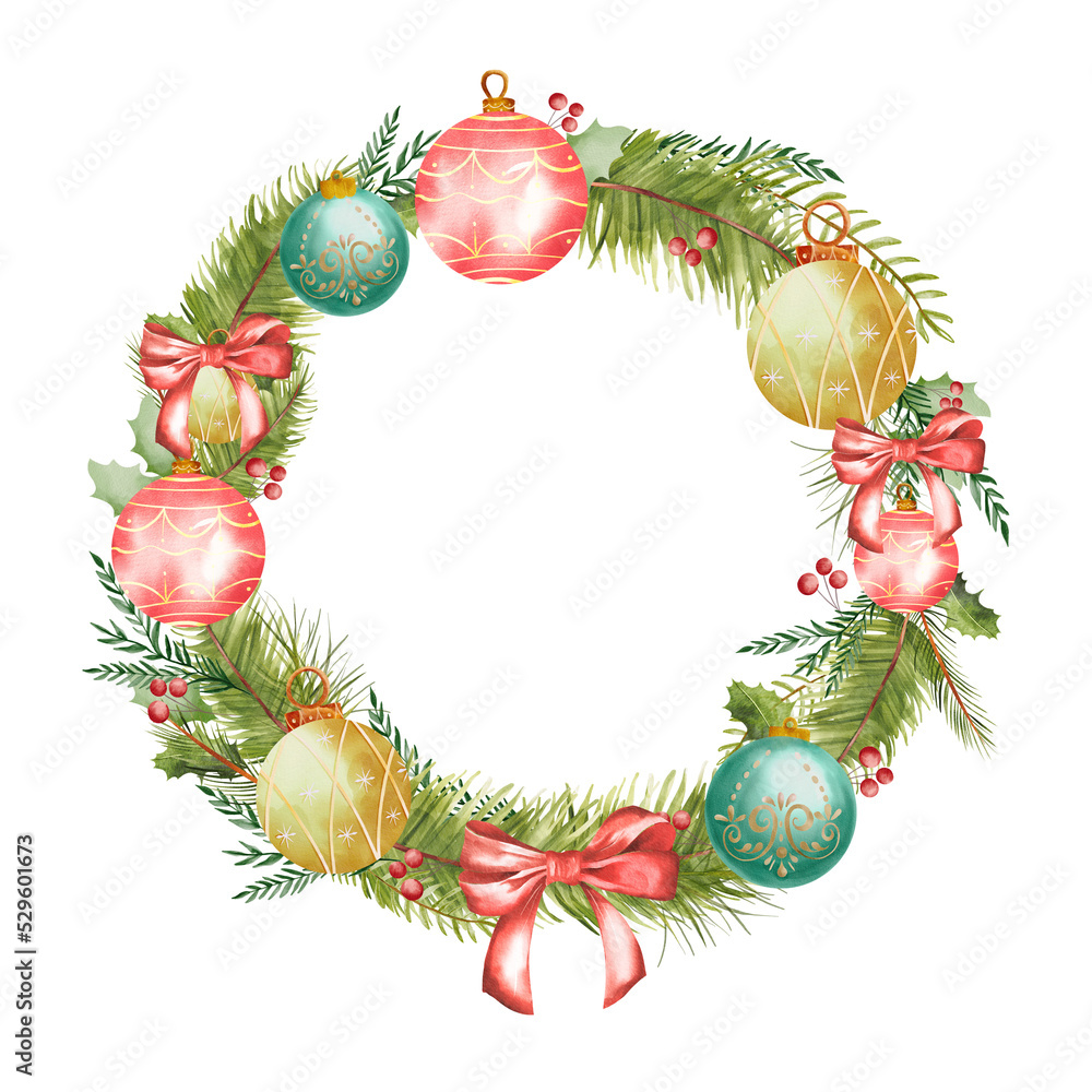 Christmas Wreath Clip Art Png