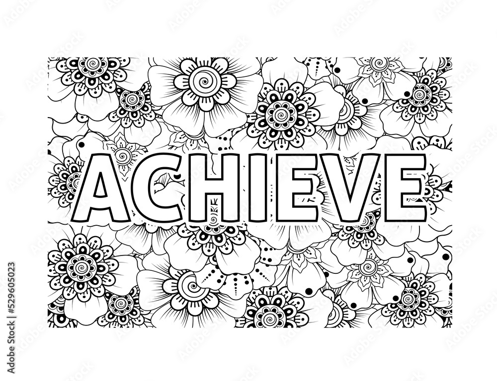 motivational quotes coloring pages design .inspirational words coloring ...