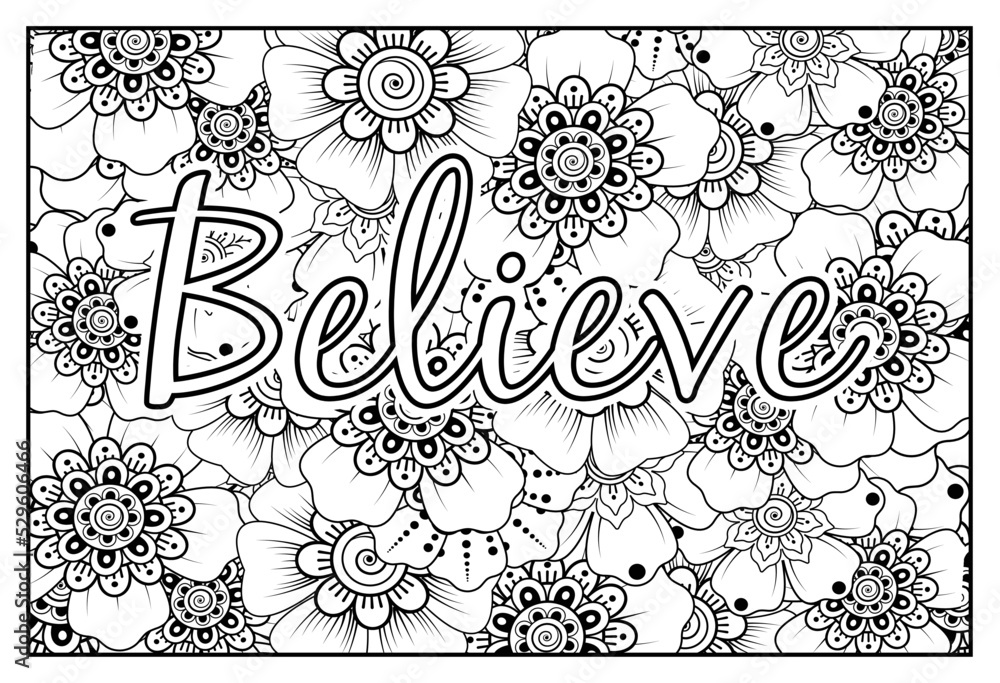 motivational quotes coloring pages design .inspirational words coloring ...