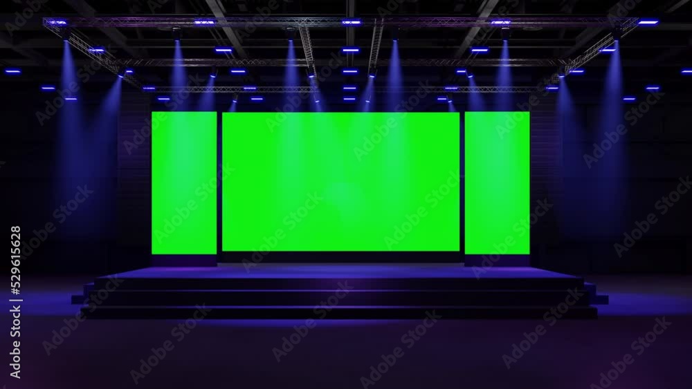 Motion Empty stage Design for mockup and Corporate identity,Display ...