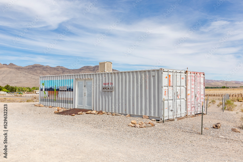 the Alien Research Center is an extraterrestrial themed gift shop on ...