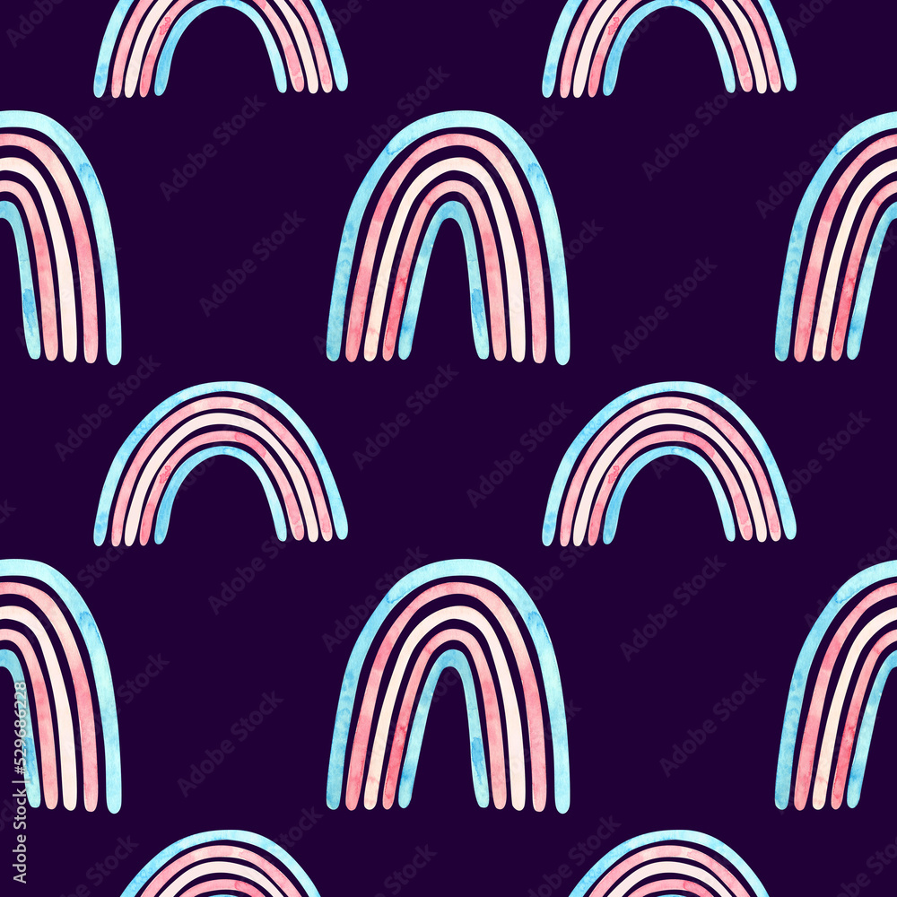 Trans pride - seamless pattern. LGBT art, rainbow clipart for stickers ...