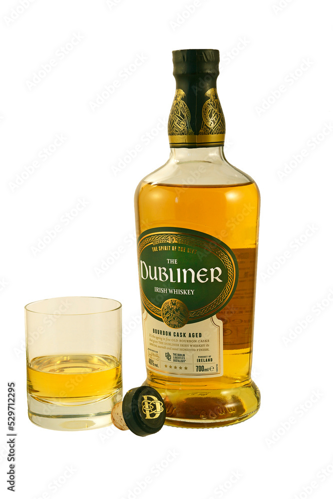 Dubliner - Irish whiskey. Dubliner is a brand of blended Irish whiskey ...