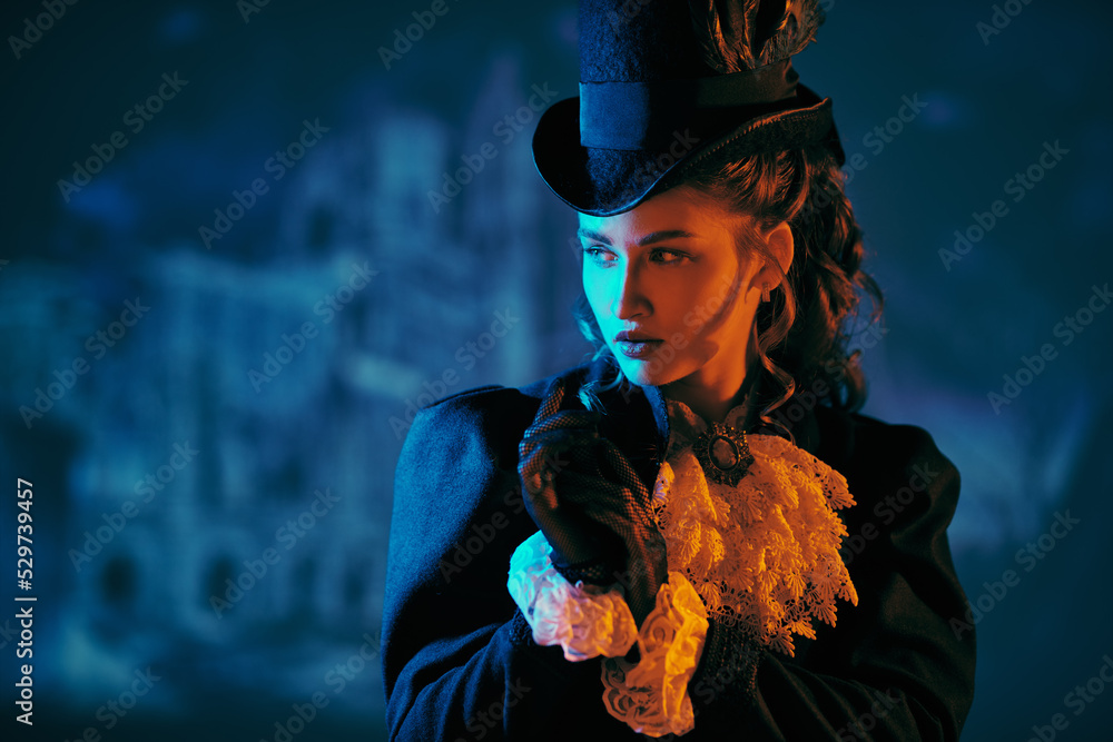 ancient lady portrait Stock Photo | Adobe Stock