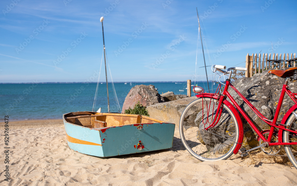 Paysage de bord de mer en France. Stock Photo | Adobe Stock