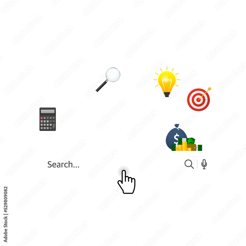 Vector illustration for gross domestic product rate, global economy ...