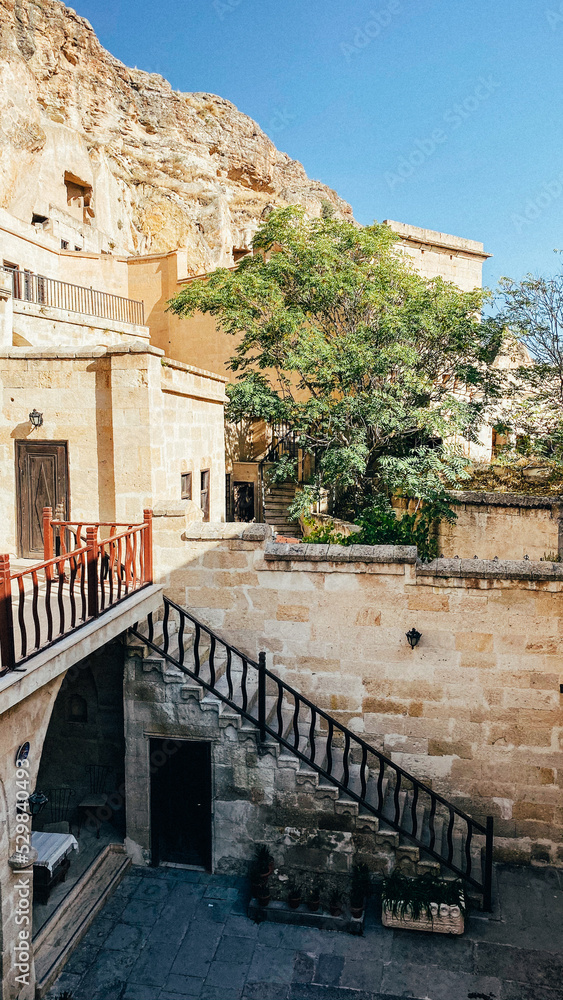 Asmali Konak, Urgup Town in Cappadocia Region of Turkey, Old Building ...
