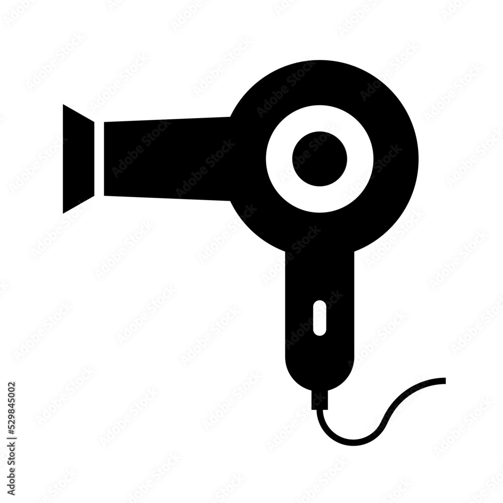 Blow Dryer Icon Vector