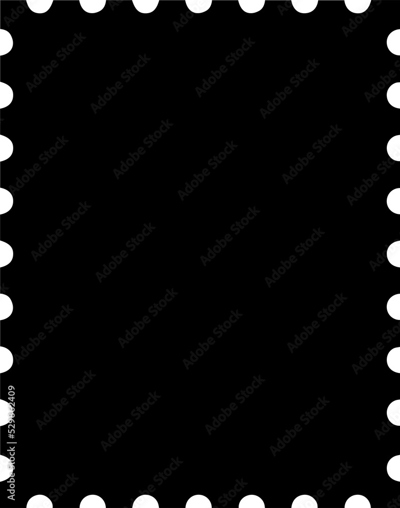 Black stamp frame. Isolated png illustration, transparent background ...