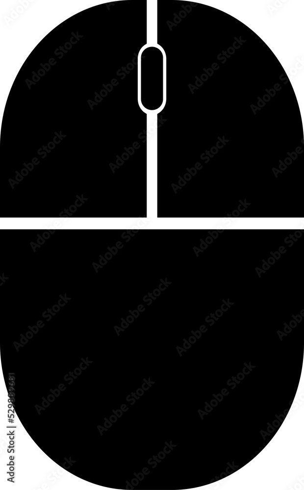 Computer Mouse symbol, transparent backgrounds Stock Illustration ...