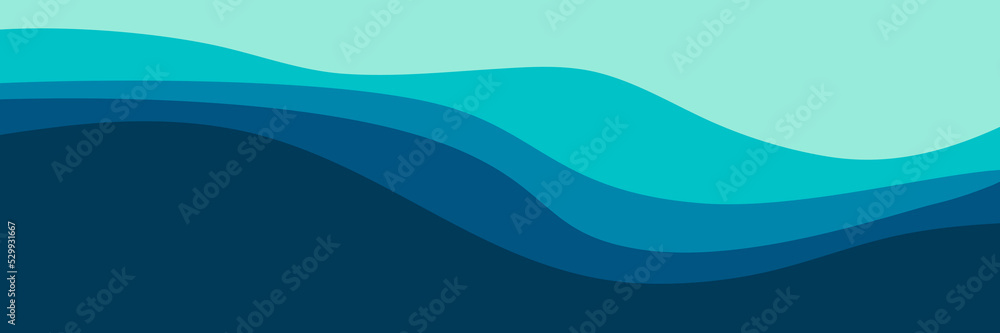 simple minimalist gradient wave pattern vector illustration good for ...