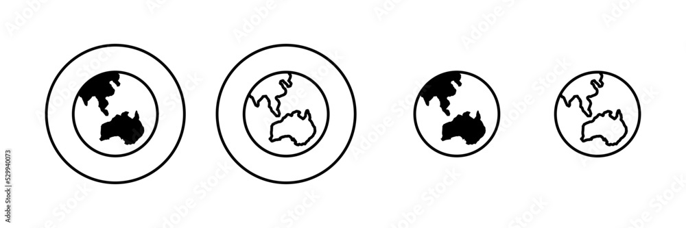 World map vector. Worldmap sign and symbol. Globe icon Stock Vector ...