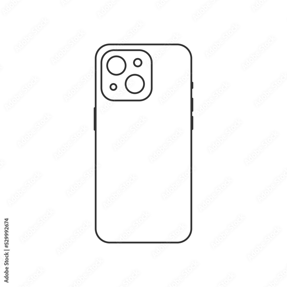 Iphone Symbol Vector