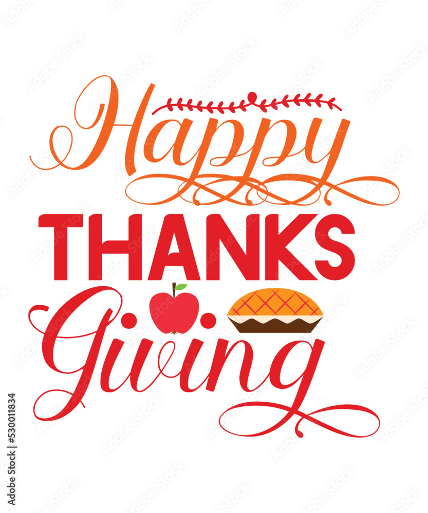 Thanksgiving SVG Bundle, thankful svg, blessed svg, turkey svg, fall ...