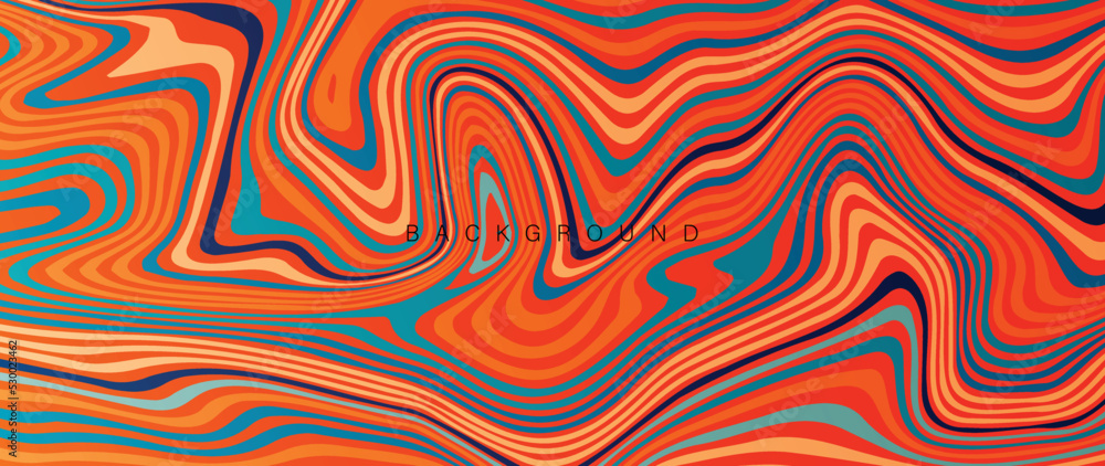 Abstract simple 70s background vector. Vintage retro style wallpaper ...