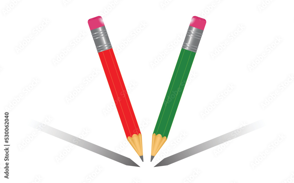 Pencil design,Pencil logo vector Stock Vector | Adobe Stock