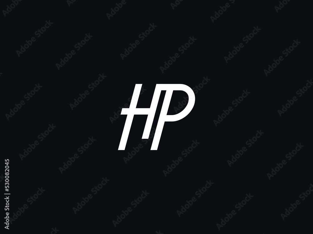 HP Logo Letter, Creative Hp Logo Icon Vector Image Design For You Stock ...