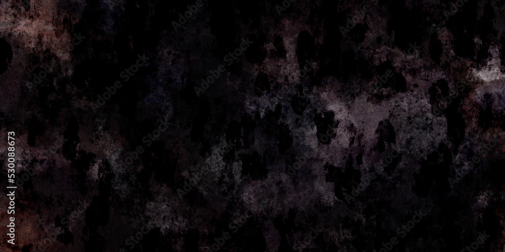 Horror dark cracks and wrinkled textured ink spatter and historic ...