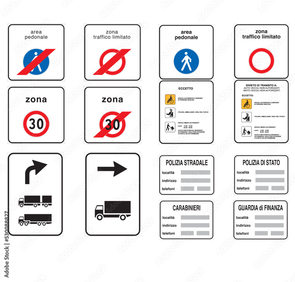 ISO 7010 SIGN WARNING SET SYMBOL SAFETY Stock Vector | Adobe Stock
