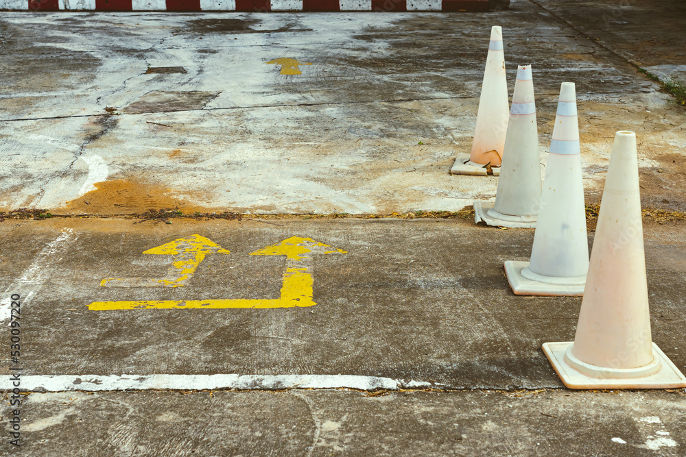 Driving test and training area with simulate test for driving license ...
