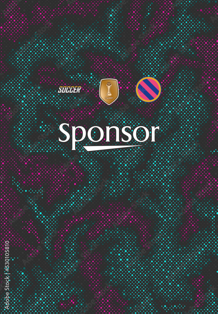 Soccer jersey design for sublimation Stock Vector | Adobe Stock