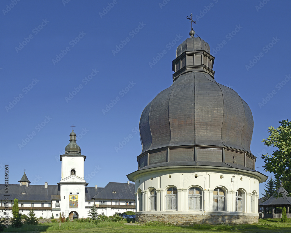Neamt Monastery, Romanian Orthodox religious settlement, one of the ...