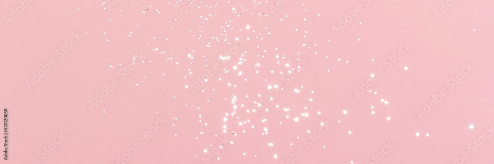 Pink And Silver Sparkle Wallpaper