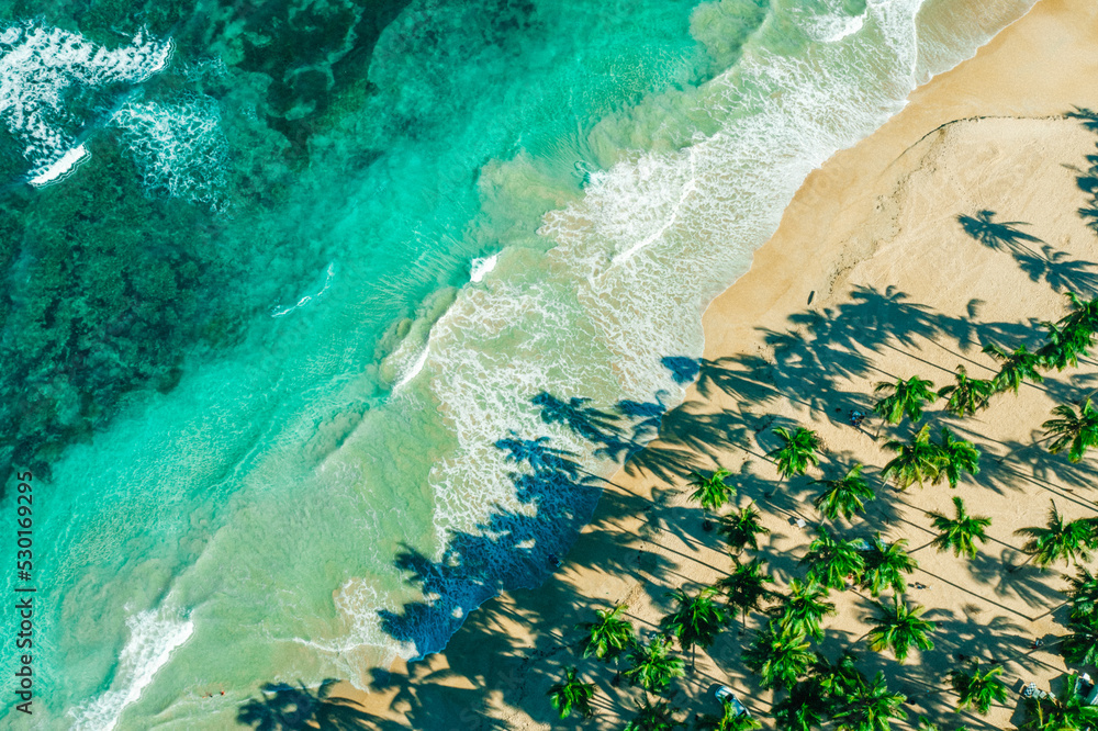 Playa Poza de Bojolo, Nagua, Republica Dominicana. Stock Photo | Adobe ...