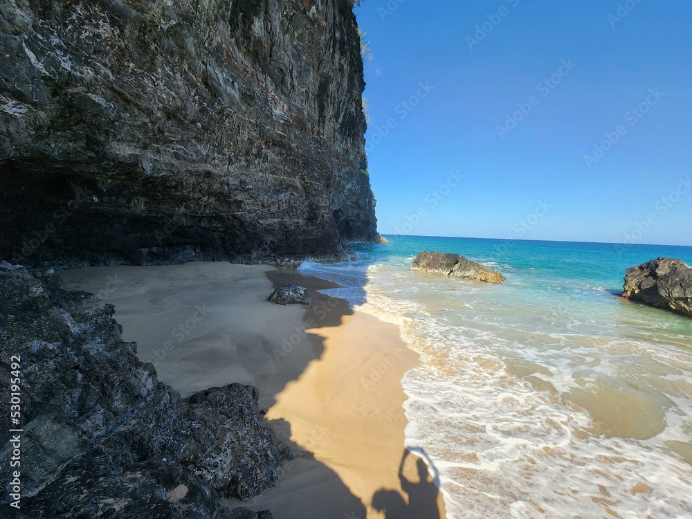 Water Sky Azure Beach Coastal and oceanic landforms Watercourse Stock ...