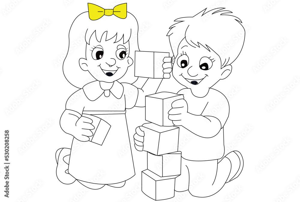 coloring page, coloring book, illustration, coloring page, line art ...