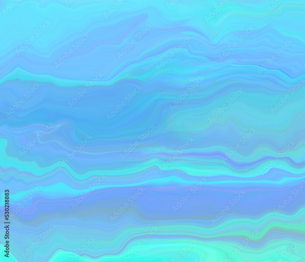 blue aesthetic chromatic background with waves Stock Illustration ...