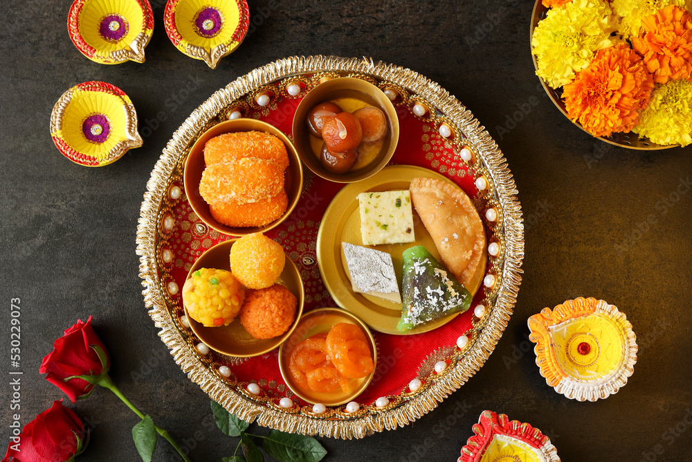 Diwali sweets Mango chum chum barfi petha Laddu Jalebi peda Indian ...