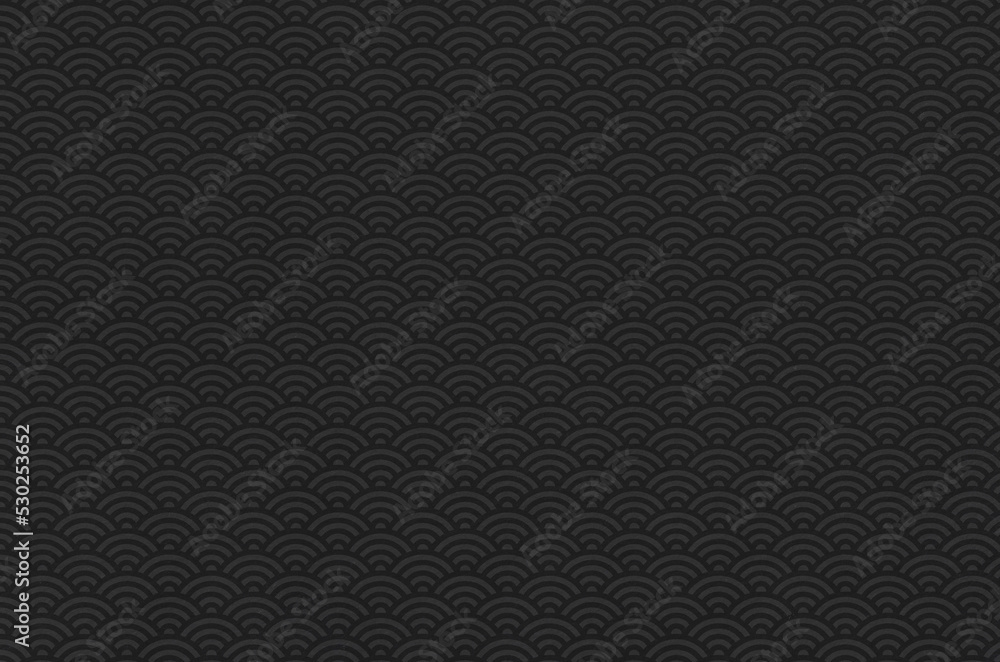 Graceful Japanese paper texture for backgrounds and frames. Black ...