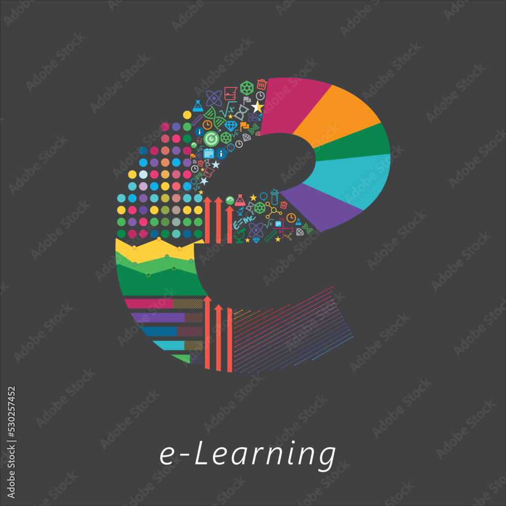 e-Learning. Big Data Science, Online education. Digital Technology ...