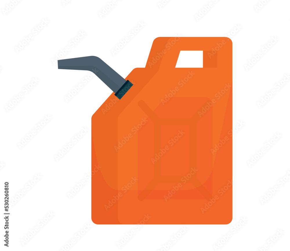 Car fuel icon. Gasoline for vehicles, canister for refueling on road ...