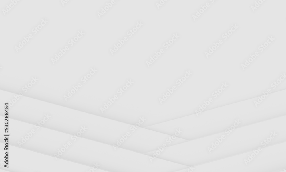 Minimalist clean copy space white background in stacked layers ...