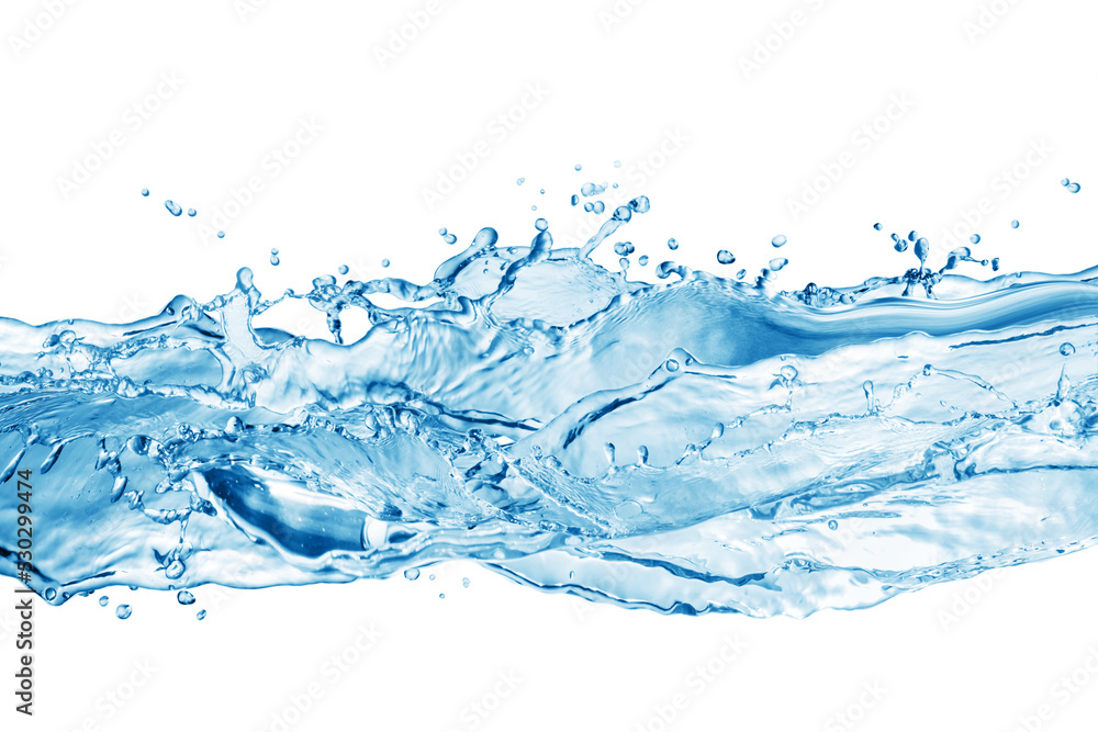 Water splash, water splash isolated on white background, water Stock ...
