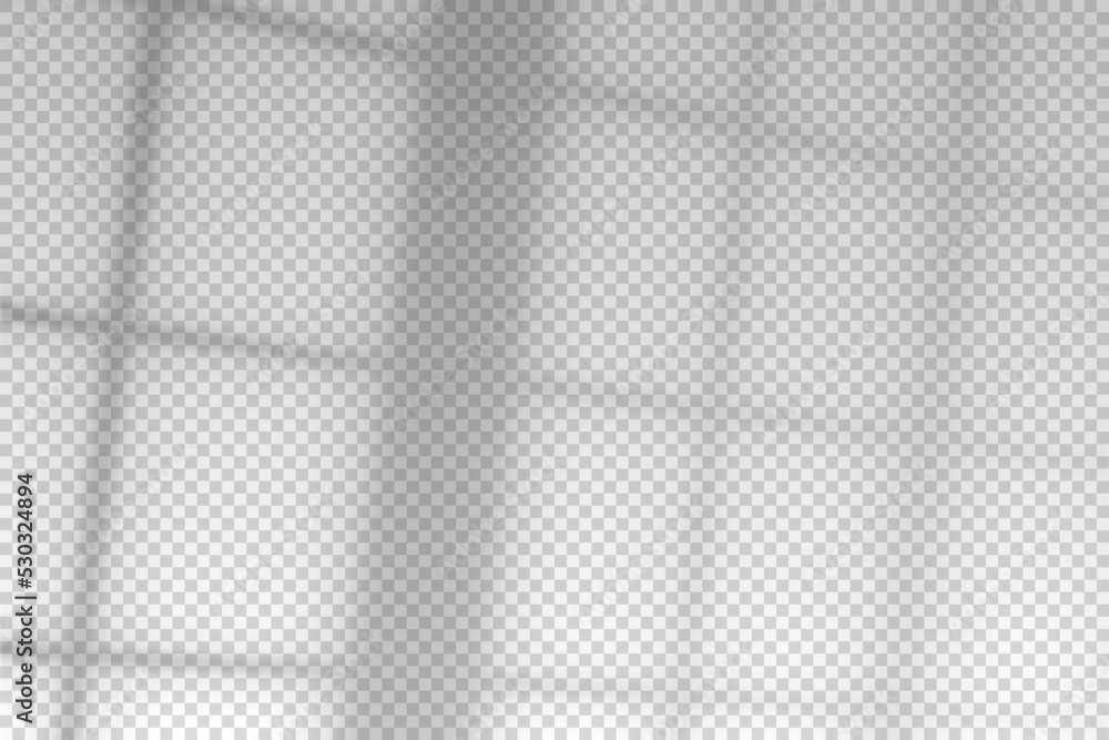 Shadow from reflection blind. Reflected shades on sun light window on ...