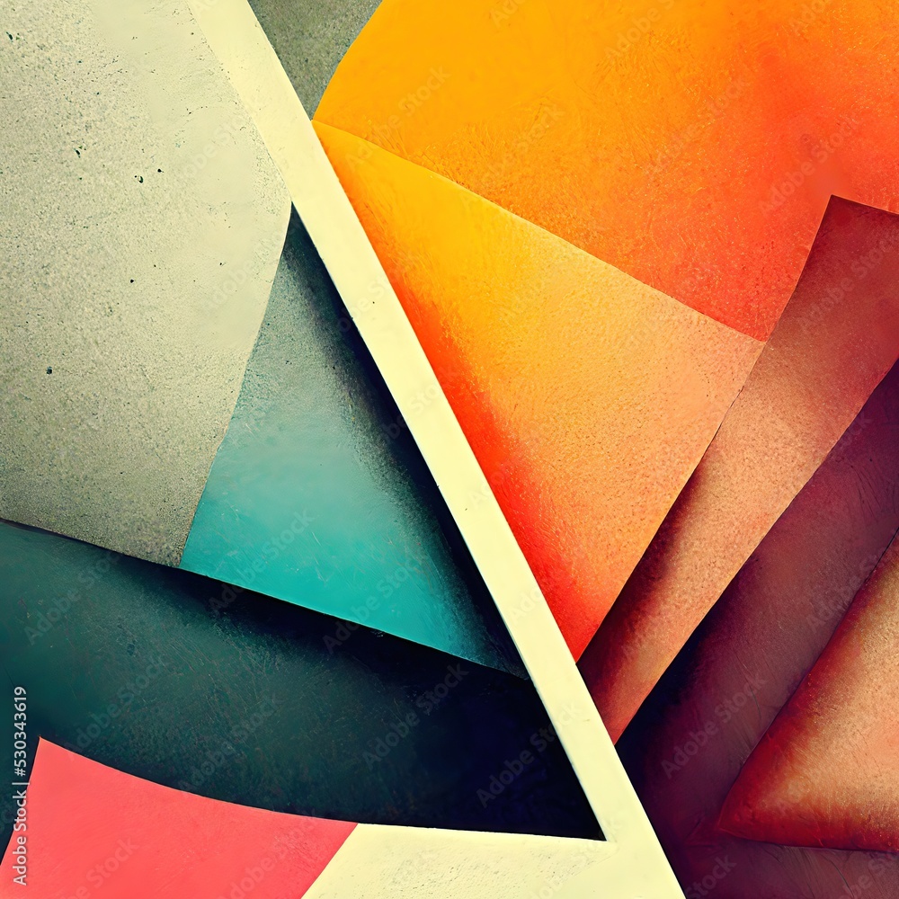 Abstract, modern, linear textures. Background design with contemporary ...