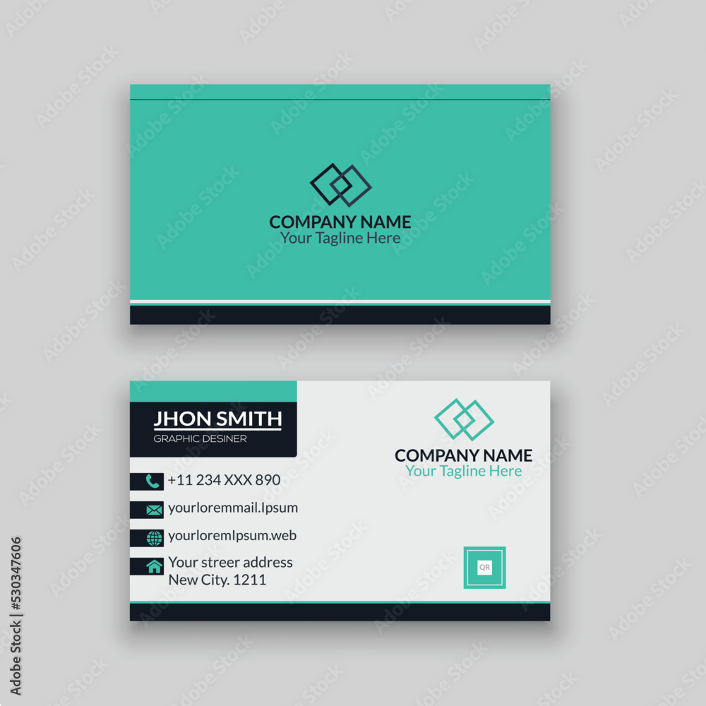 Modern Business Card Design, Creative Business Card Design, Corporate ...