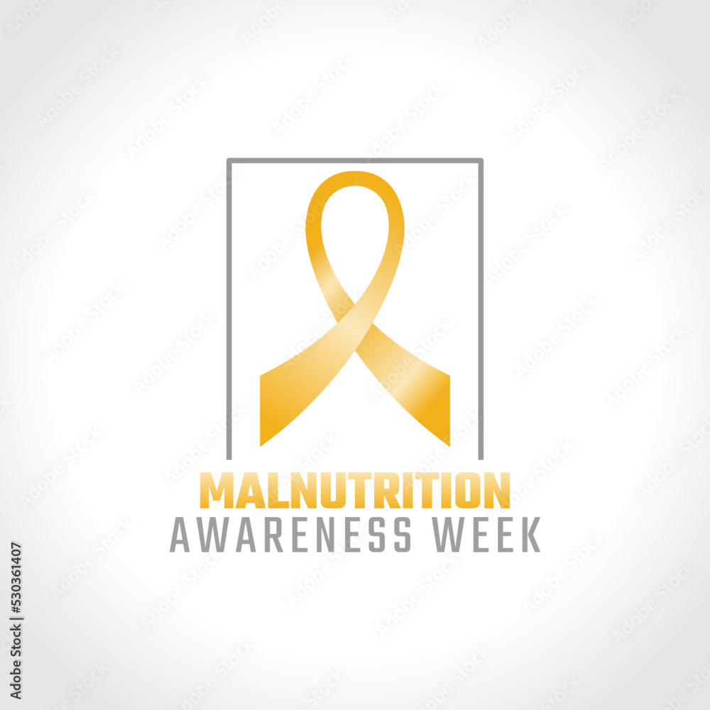 vector graphic of malnutrition awareness week good for malnutrition ...