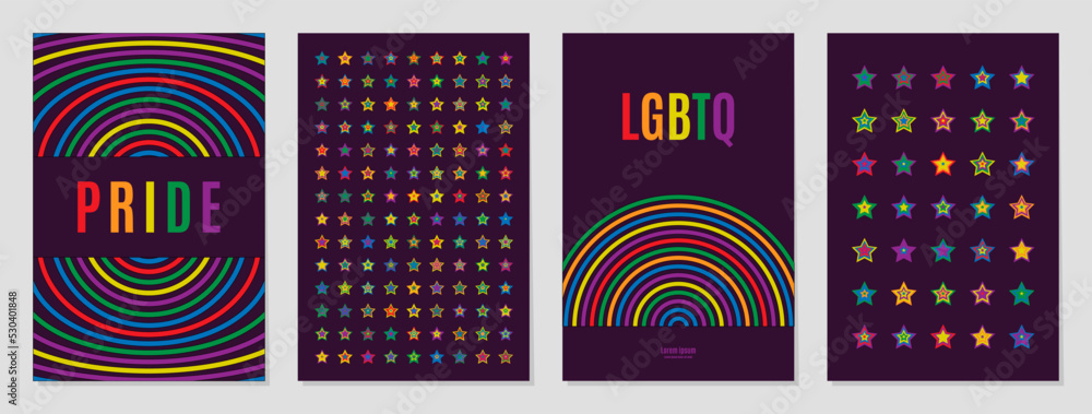 Sign pride lgbt symbol rainbow. illustration vector purple Stock Vector ...