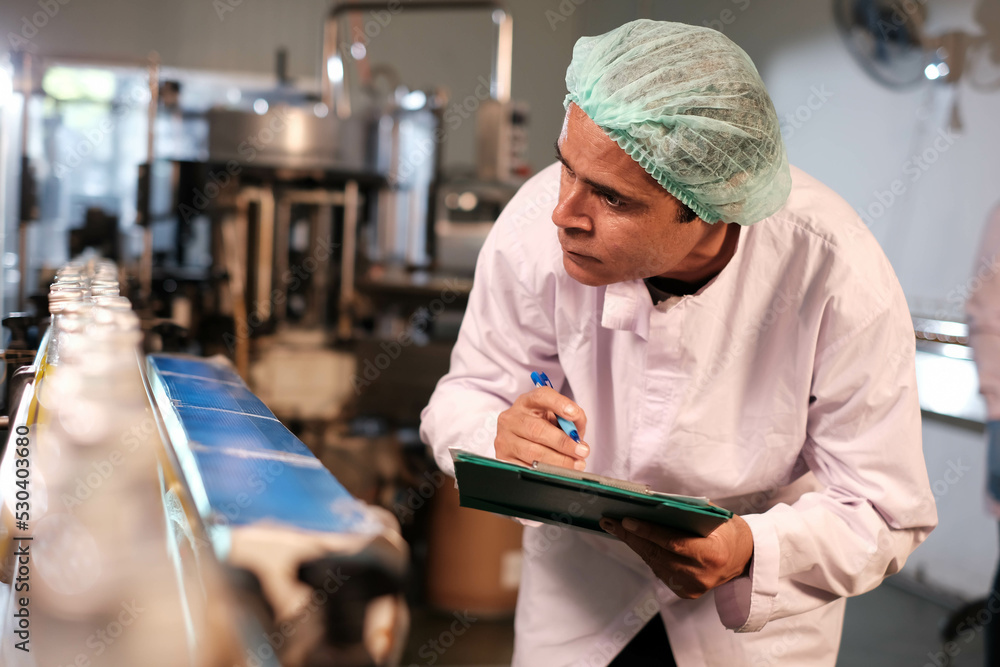 Professional engineering, worker, man Quality control, maintenance ...