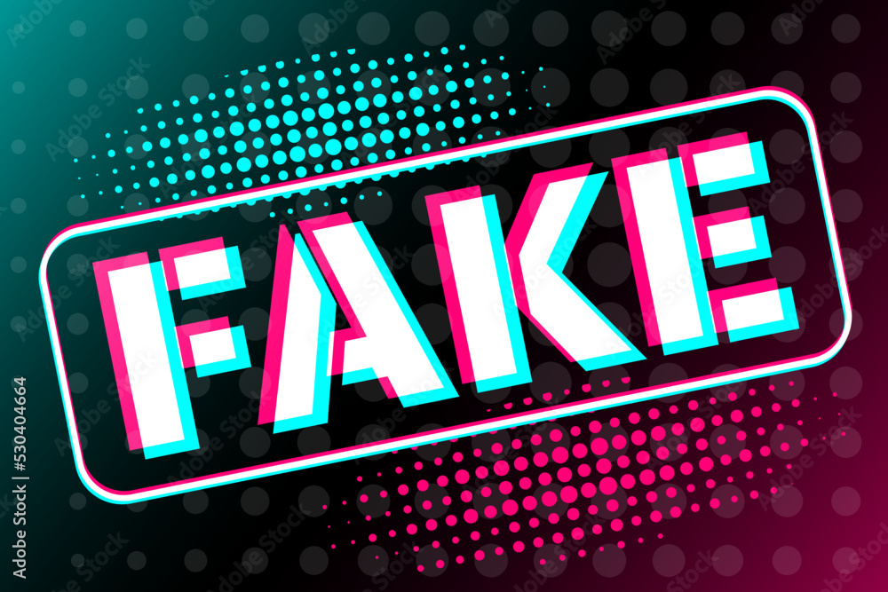 Fake. Spreading fake news concept. Hoax on the internet and social ...