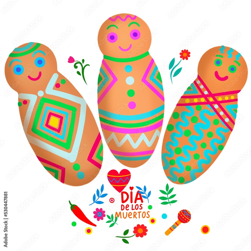 Guagua de pan and colada morada. Traditional food of Ecuador on the day ...