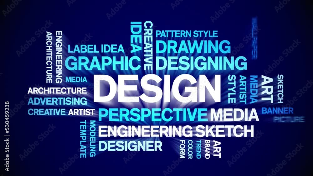 Design Animated tag word cloud;text animation kinetic typography ...