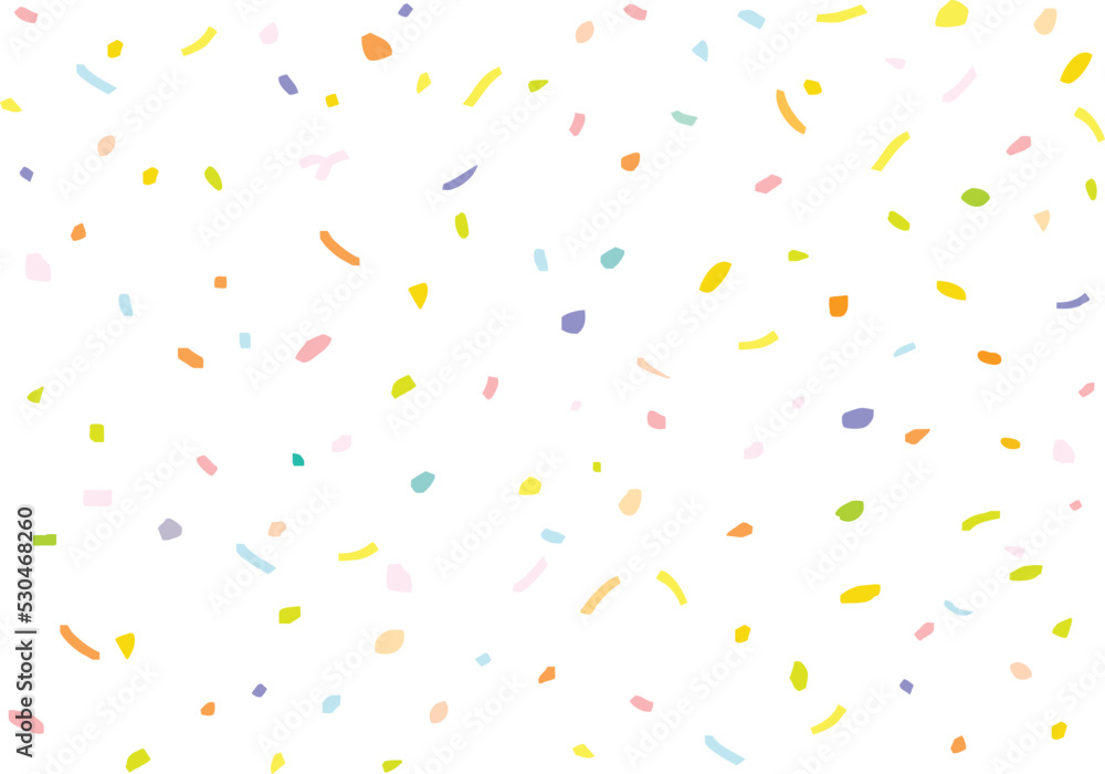 colorful confetti background Stock Vector | Adobe Stock